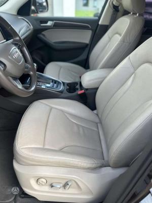 Brown Audi Q5 2014 in Vilnius, with an engine capacity of 2.00 L and mileage of 180 thousand km for 12700 €, photo 7 on AUTOMOTO.COM.LV