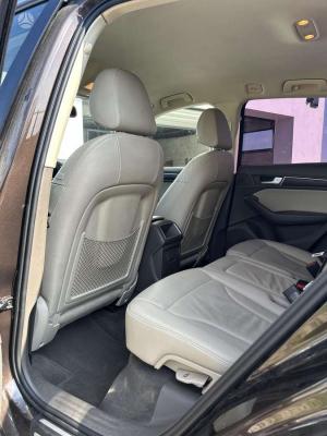 Brown Audi Q5 2014 in Vilnius, with an engine capacity of 2.00 L and mileage of 180 thousand km for 12700 €, photo 9 on AUTOMOTO.COM.LV