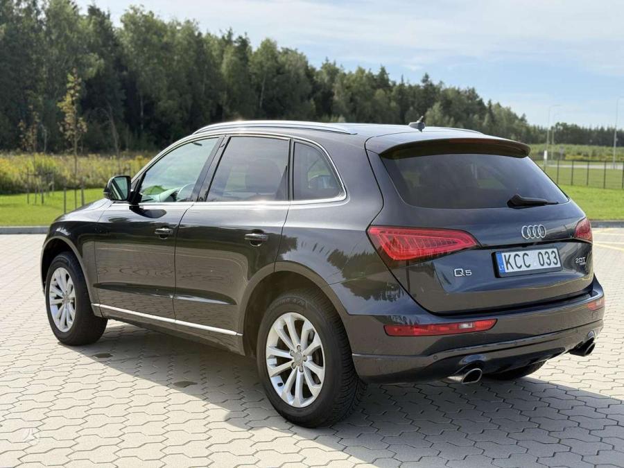 Brūns Audi Q5 2014 Viļņa, ar dzinēja tilpumu 1.98 L un nobraukumu 194 tūkst. km par 9500 €, foto 6 vietnē AUTOMOTO.COM.LV