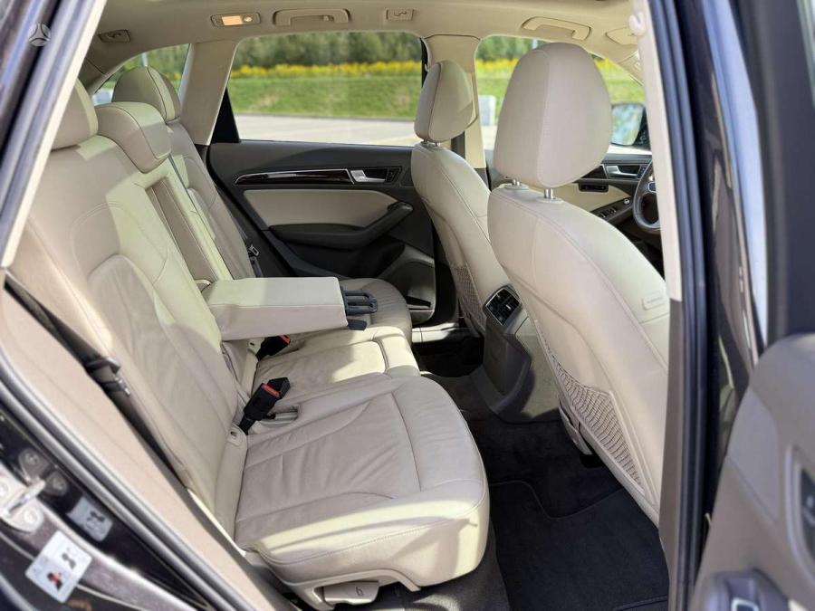 Brūns Audi Q5 2014 Viļņa, ar dzinēja tilpumu 1.98 L un nobraukumu 194 tūkst. km par 9500 €, foto 13 vietnē AUTOMOTO.COM.LV