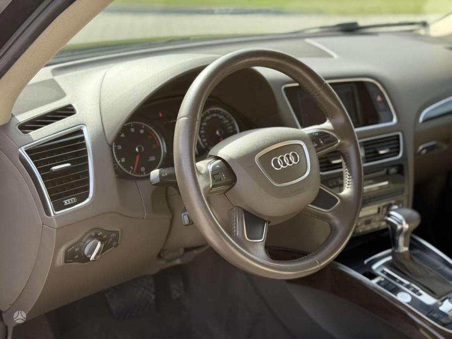 Brūns Audi Q5 2014 Viļņa, ar dzinēja tilpumu 1.98 L un nobraukumu 194 tūkst. km par 9500 €, foto 14 vietnē AUTOMOTO.COM.LV