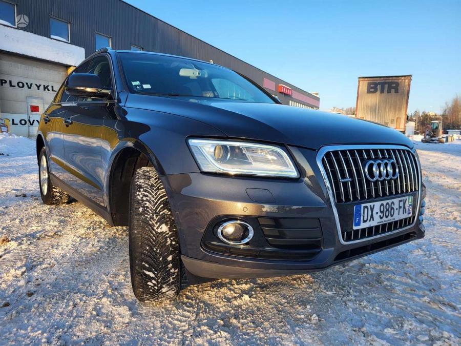 Brūns Audi Q5 2015 Utena, ar dzinēja tilpumu 1.97 L un nobraukumu 280 tūkst. km par 11500 €, foto 1 vietnē AUTOMOTO.COM.LV