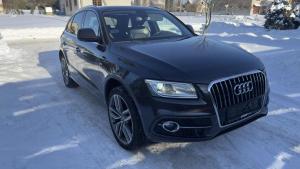 Brown Audi Q5 2015 in Kupiskis, with an engine capacity of 3.00 L and mileage of 272 thousand km for 14590 €, photo 3 on AUTOMOTO.COM.LV