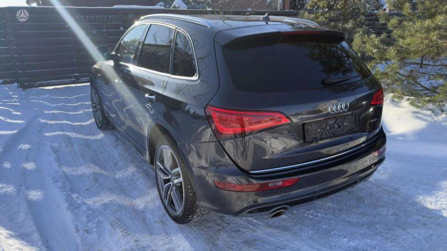 Brown Audi Q5 2015 in Kupiskis, with an engine capacity of 3.00 L and mileage of 272 thousand km for 14590 €, photo 6 on AUTOMOTO.COM.LV