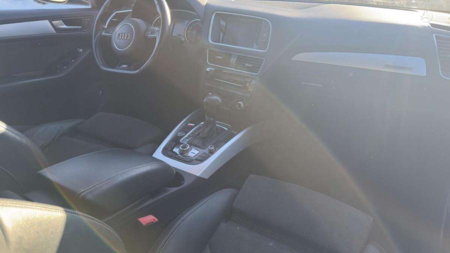 Brown Audi Q5 2015 in Kupiskis, with an engine capacity of 3.00 L and mileage of 272 thousand km for 14590 €, photo 12 on AUTOMOTO.COM.LV