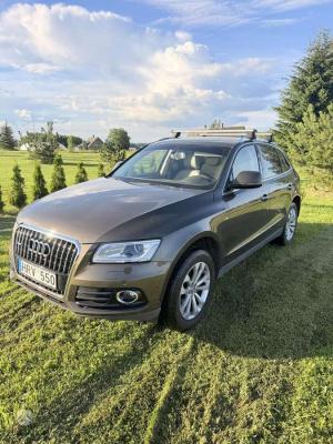Brown Audi Q5 2015 in Elektrenai, with an engine capacity of 1.97 L and mileage of 28 thousand km for 27000 €, photo 3 on AUTOMOTO.COM.LV