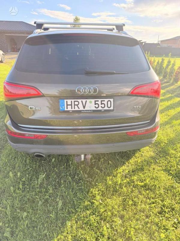 Brown Audi Q5 2015 in Elektrenai, with an engine capacity of 1.97 L and mileage of 28 thousand km for 27000 €, photo 7 on AUTOMOTO.COM.LV