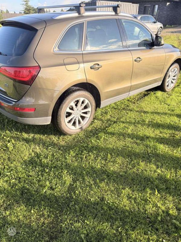 Brown Audi Q5 2015 in Elektrenai, with an engine capacity of 1.97 L and mileage of 28 thousand km for 27000 €, photo 9 on AUTOMOTO.COM.LV