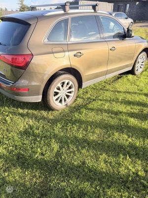 Brown Audi Q5 2015 in Elektrenai, with an engine capacity of 1.97 L and mileage of 28 thousand km for 27000 €, photo 10 on AUTOMOTO.COM.LV
