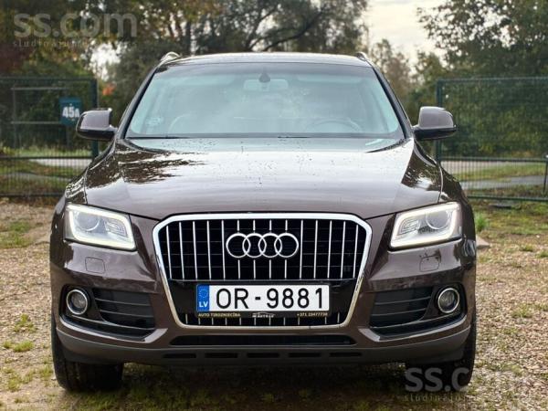 Brown Audi Q5 2015 in Kuldiga, with an engine capacity of 2.00 L and mileage of 261 thousand km for 12990 €, photo 8 on AUTOMOTO.COM.LV