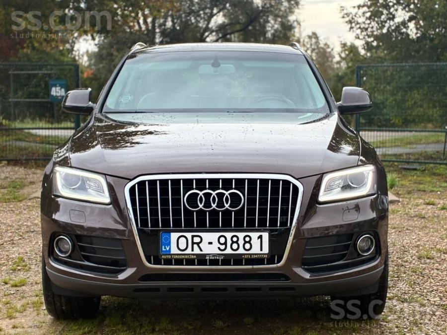 Brown Audi Q5 2015 in Kuldiga, with an engine capacity of 2.00 L and mileage of 261 thousand km for 12990 €, photo 8 on AUTOMOTO.COM.LV