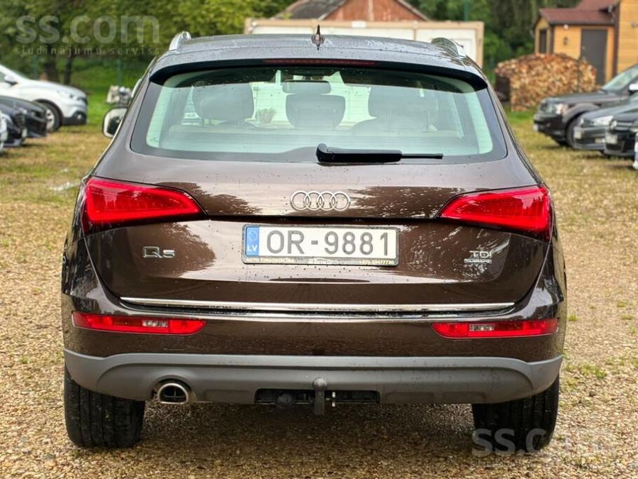 Brown Audi Q5 2015 in Kuldiga, with an engine capacity of 2.00 L and mileage of 261 thousand km for 12990 €, photo 9 on AUTOMOTO.COM.LV