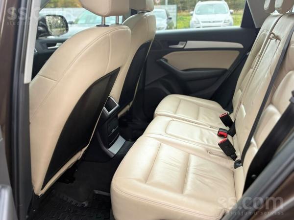 Brown Audi Q5 2015 in Kuldiga, with an engine capacity of 2.00 L and mileage of 261 thousand km for 12990 €, photo 11 on AUTOMOTO.COM.LV