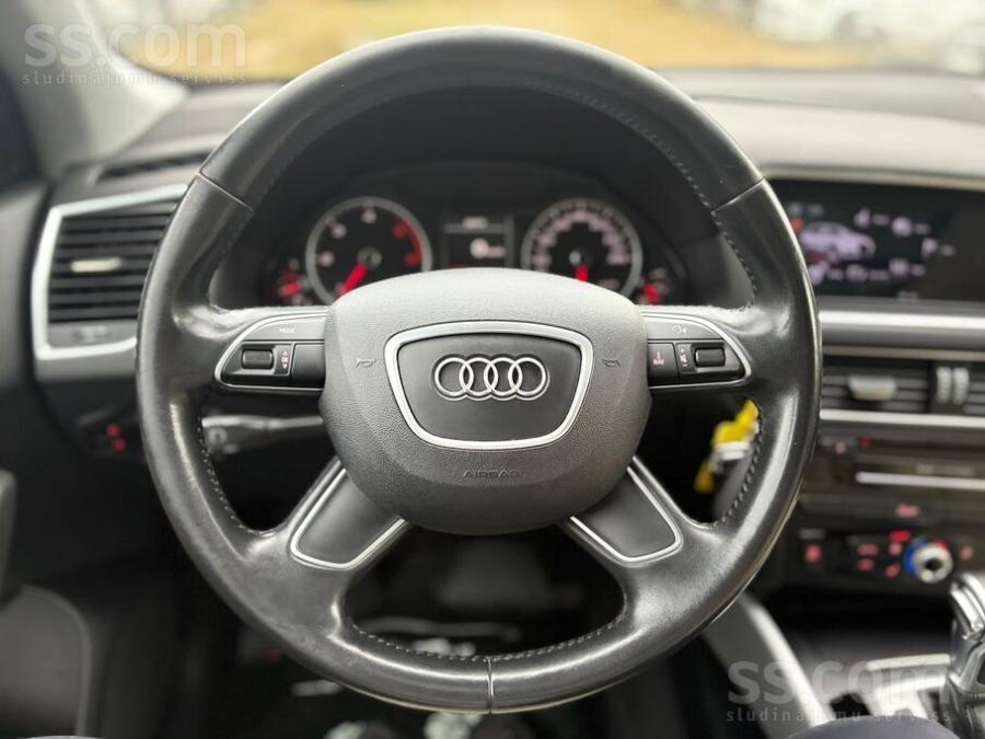 Brown Audi Q5 2015 in Kuldiga, with an engine capacity of 2.00 L and mileage of 261 thousand km for 12990 €, photo 16 on AUTOMOTO.COM.LV