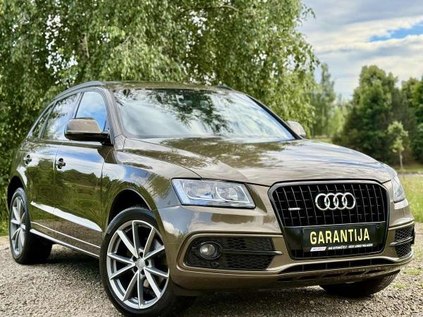Brown Audi Q5 2016 in Siauliai, with an engine capacity of 1.97 L and mileage of 300 thousand km for 16450 €, photo 2 on AUTOMOTO.COM.LV