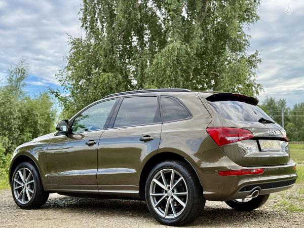 Brown Audi Q5 2016 in Siauliai, with an engine capacity of 1.97 L and mileage of 300 thousand km for 16450 €, photo 3 on AUTOMOTO.COM.LV
