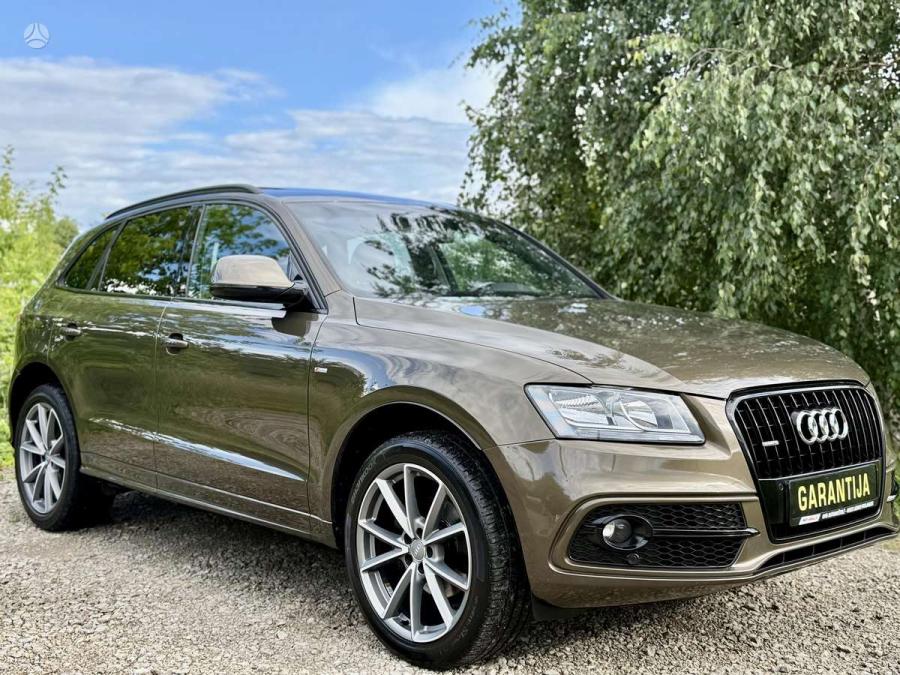 Brūns Audi Q5 2016 Šauļi, ar dzinēja tilpumu 1.97 L un nobraukumu 300 tūkst. km par 16450 €, foto 14 vietnē AUTOMOTO.COM.LV