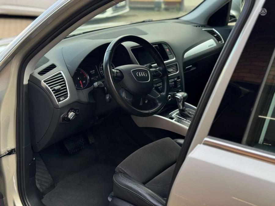 Brown Audi Q5 2016 in Jonava, with an engine capacity of 1.97 L and mileage of 234 thousand km for 13900 €, photo 16 on AUTOMOTO.COM.LV