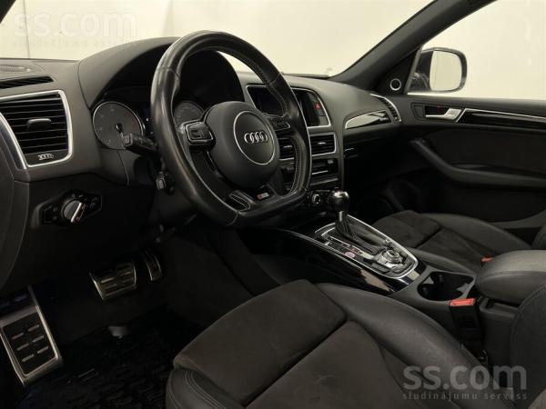 Brown Audi Q5 2016 in Tallinn, with an engine capacity of 3.00 L and mileage of 240 thousand km for 21500 €, photo 8 on AUTOMOTO.COM.LV