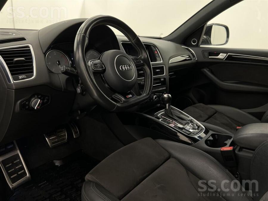 Brown Audi Q5 2016 in Tallinn, with an engine capacity of 3.00 L and mileage of 240 thousand km for 21500 €, photo 9 on AUTOMOTO.COM.LV