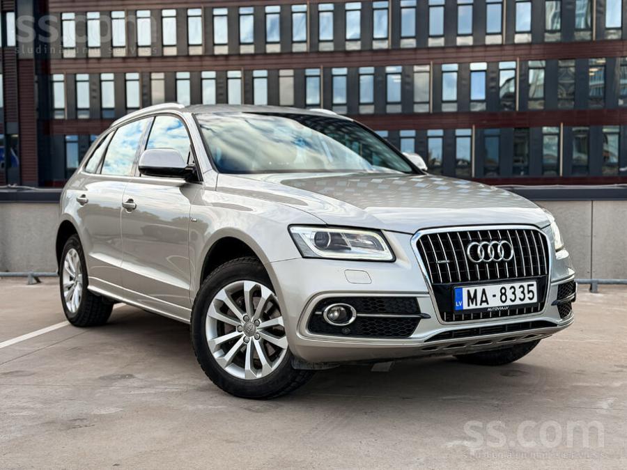 Brown Audi Q5 2017 in Riga, with an engine capacity of 2.00 L and mileage of 0 thousand km for 15900 €, photo 3 on AUTOMOTO.COM.LV