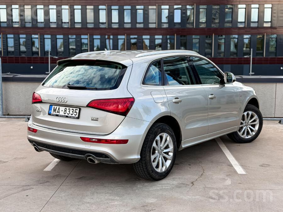 Brown Audi Q5 2017 in Riga, with an engine capacity of 2.00 L and mileage of 0 thousand km for 15900 €, photo 6 on AUTOMOTO.COM.LV