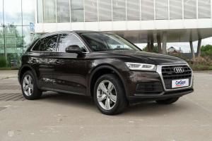 Brown Audi Q5 2017 in Vilnius, with an engine capacity of 1.98 L and mileage of 138 thousand km for 20000 €, photo 9 on AUTOMOTO.COM.LV