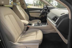 Brown Audi Q5 2017 in Vilnius, with an engine capacity of 1.98 L and mileage of 138 thousand km for 20000 €, photo 16 on AUTOMOTO.COM.LV