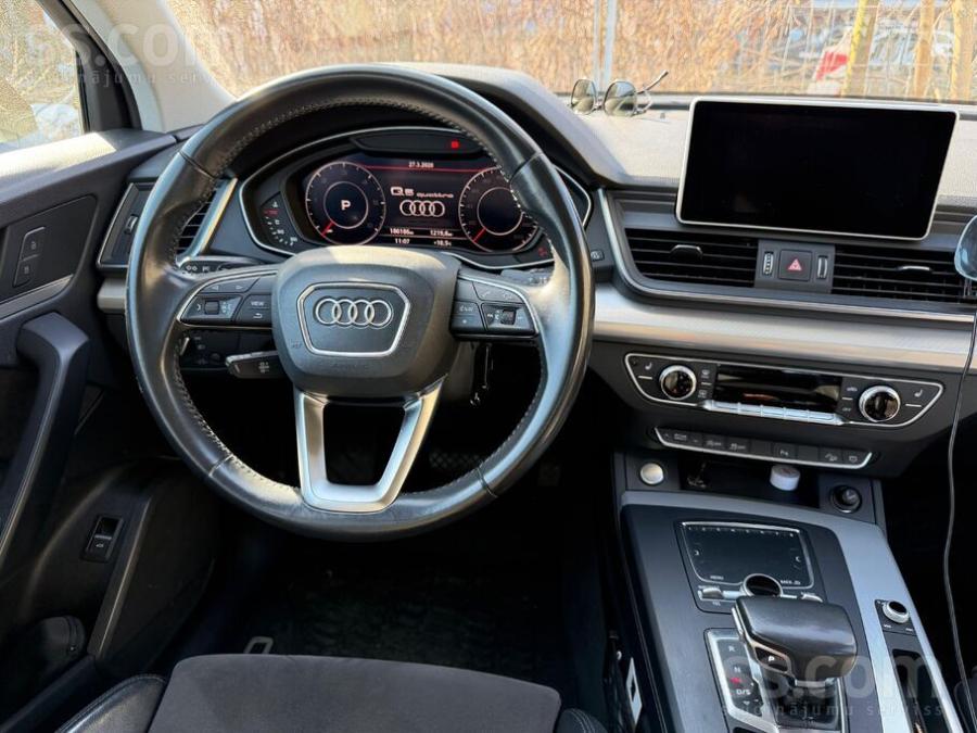Brūns Audi Q5 2018 Rīga, ar dzinēja tilpumu 2.00 L un nobraukumu 186 tūkst. km par 20500 €, foto 7 vietnē AUTOMOTO.COM.LV