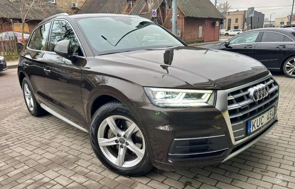 Brūns Audi Q5 2019 Viļņa, ar dzinēja tilpumu 1.97 L un nobraukumu 185 tūkst. km par 23700 €, foto 10 vietnē AUTOMOTO.COM.LV