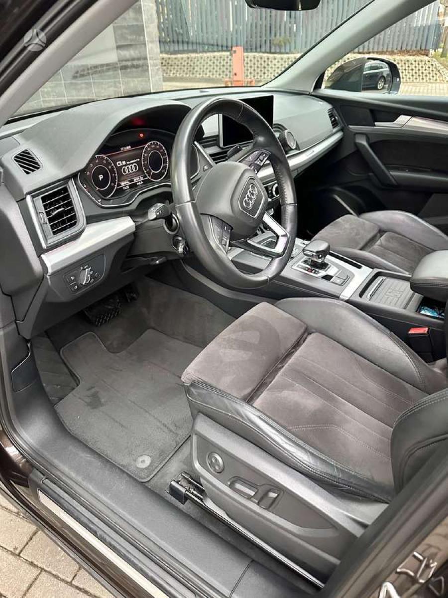 Brūns Audi Q5 2019 Viļņa, ar dzinēja tilpumu 1.97 L un nobraukumu 185 tūkst. km par 23700 €, foto 21 vietnē AUTOMOTO.COM.LV
