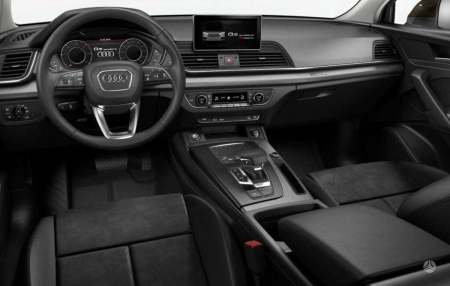 Brūns Audi Q5 2019 Viļņa, ar dzinēja tilpumu 1.97 L un nobraukumu 185 tūkst. km par 23700 €, foto 24 vietnē AUTOMOTO.COM.LV