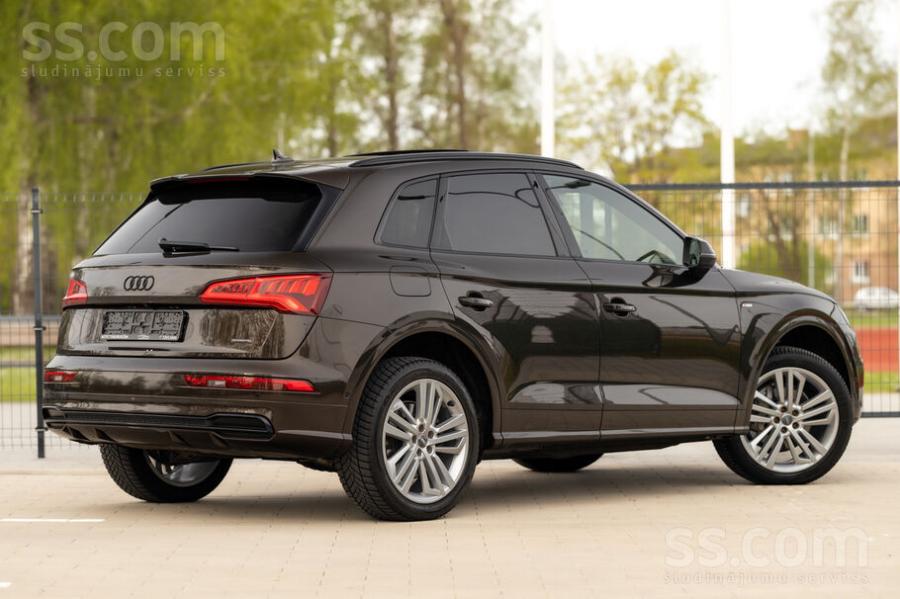 Brūns Audi Q5 2019 Rīga, ar dzinēja tilpumu 2.00 L un nobraukumu 190 tūkst. km par 24900 €, foto 7 vietnē AUTOMOTO.COM.LV