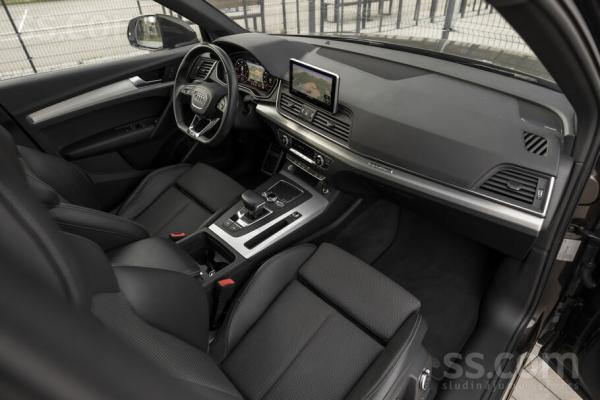 Brown Audi Q5 2019 in Riga, with an engine capacity of 2.00 L and mileage of 190 thousand km for 24900 €, photo 9 on AUTOMOTO.COM.LV