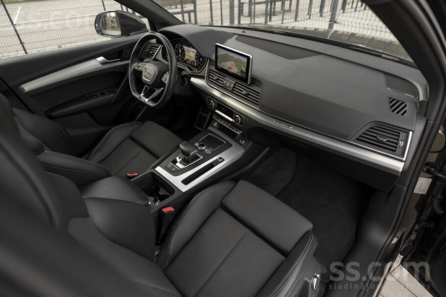 Brūns Audi Q5 2019 Rīga, ar dzinēja tilpumu 2.00 L un nobraukumu 190 tūkst. km par 24900 €, foto 10 vietnē AUTOMOTO.COM.LV