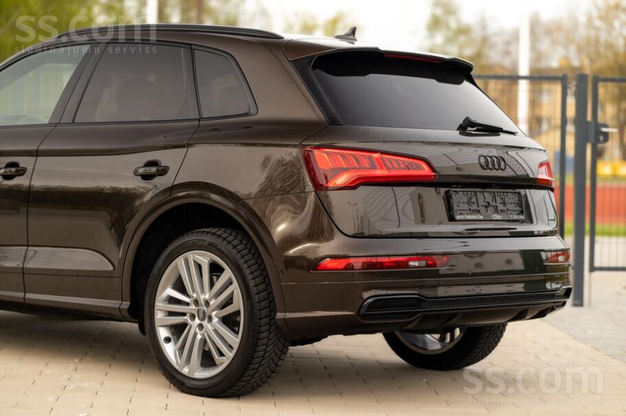 Brūns Audi Q5 2019 Rīga, ar dzinēja tilpumu 2.00 L un nobraukumu 190 tūkst. km par 24900 €, foto 19 vietnē AUTOMOTO.COM.LV
