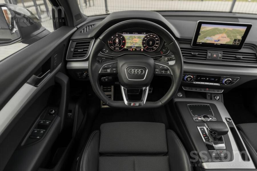 Brūns Audi Q5 2019 Rīga, ar dzinēja tilpumu 2.00 L un nobraukumu 190 tūkst. km par 24900 €, foto 22 vietnē AUTOMOTO.COM.LV