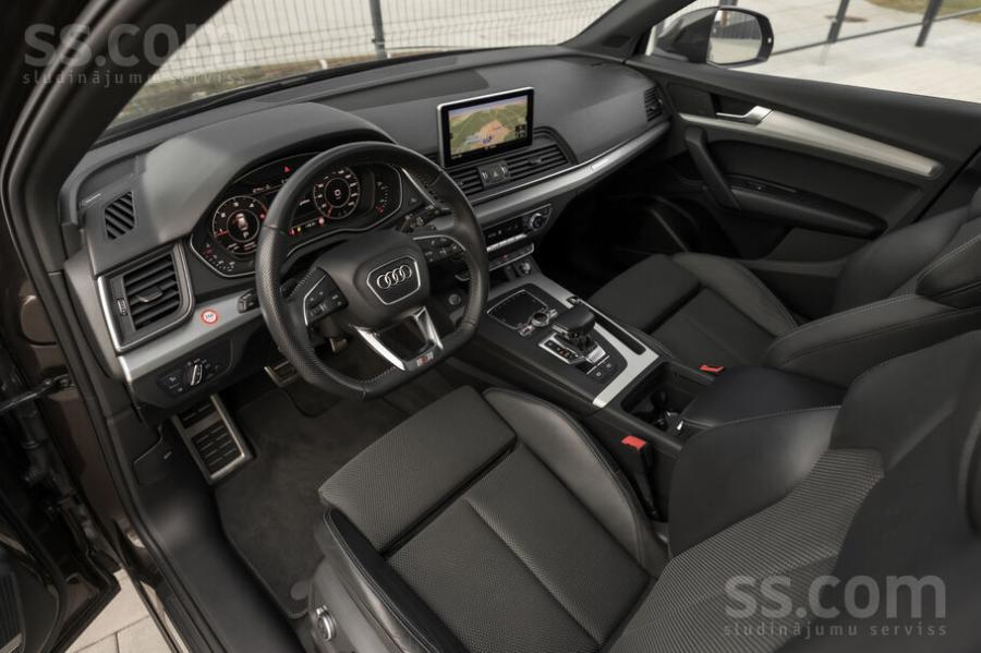 Brūns Audi Q5 2019 Rīga, ar dzinēja tilpumu 2.00 L un nobraukumu 190 tūkst. km par 24900 €, foto 24 vietnē AUTOMOTO.COM.LV