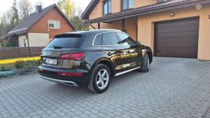 Brown Audi Q5 2019 in Kaunas, with an engine capacity of 1.97 L and mileage of 105 thousand km for 24999 €, photo 3 on AUTOMOTO.COM.LV