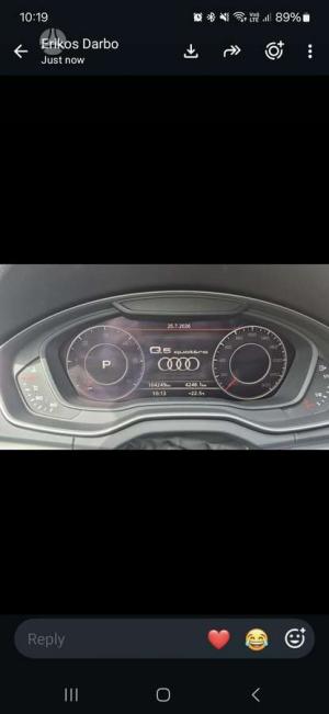 Brown Audi Q5 2019 in Kaunas, with an engine capacity of 1.97 L and mileage of 105 thousand km for 24999 €, photo 11 on AUTOMOTO.COM.LV