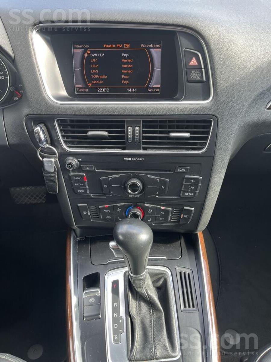 Brūns Audi Q5 2011 Liepāja, ar dzinēja tilpumu 2.00 L un nobraukumu 212 tūkst. km par 9500 €, foto 11 vietnē AUTOMOTO.COM.LV