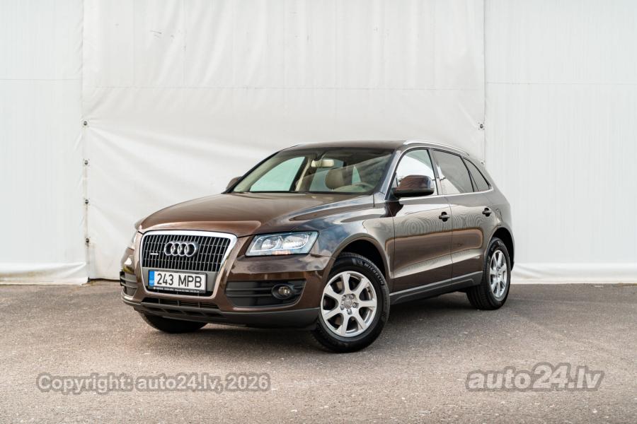Brown Audi Q5 2012 in Tartu, with an engine capacity of 2.00 L and mileage of 239 thousand km for 9900 €, photo 1 on AUTOMOTO.COM.LV