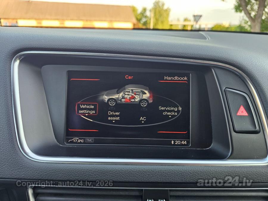 Brown Audi Q5 2013 in Paide, with an engine capacity of 3.00 L and mileage of 225 thousand km for 12850 €, photo 15 on AUTOMOTO.COM.LV