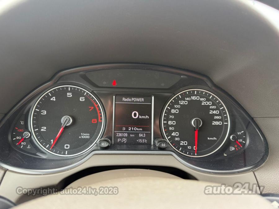 Brown Audi Q5 2014 in Jogeva, with an engine capacity of 2.00 L and mileage of 236 thousand km for 12000 €, photo 10 on AUTOMOTO.COM.LV