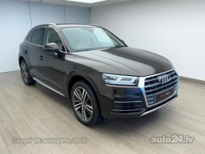 Brown Audi Q5 2018 in Tartu, with an engine capacity of 2.00 L and mileage of 79 thousand km for 32000 €, photo 3 on AUTOMOTO.COM.LV