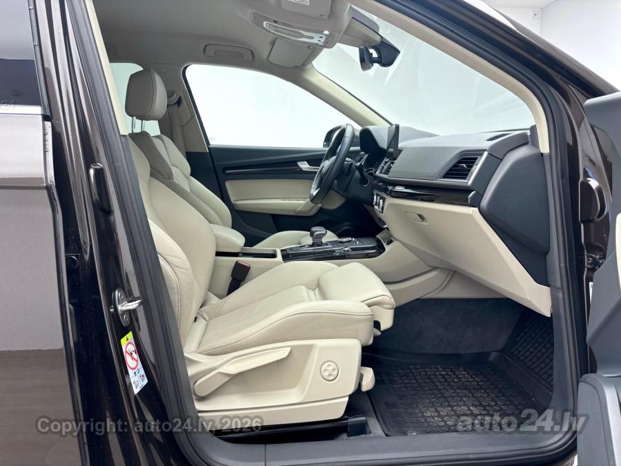 Brown Audi Q5 2018 in Tartu, with an engine capacity of 2.00 L and mileage of 79 thousand km for 32000 €, photo 10 on AUTOMOTO.COM.LV
