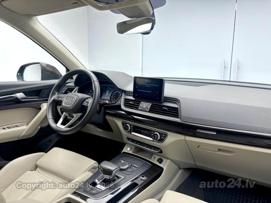 Brown Audi Q5 2018 in Tartu, with an engine capacity of 2.00 L and mileage of 79 thousand km for 32000 €, photo 12 on AUTOMOTO.COM.LV