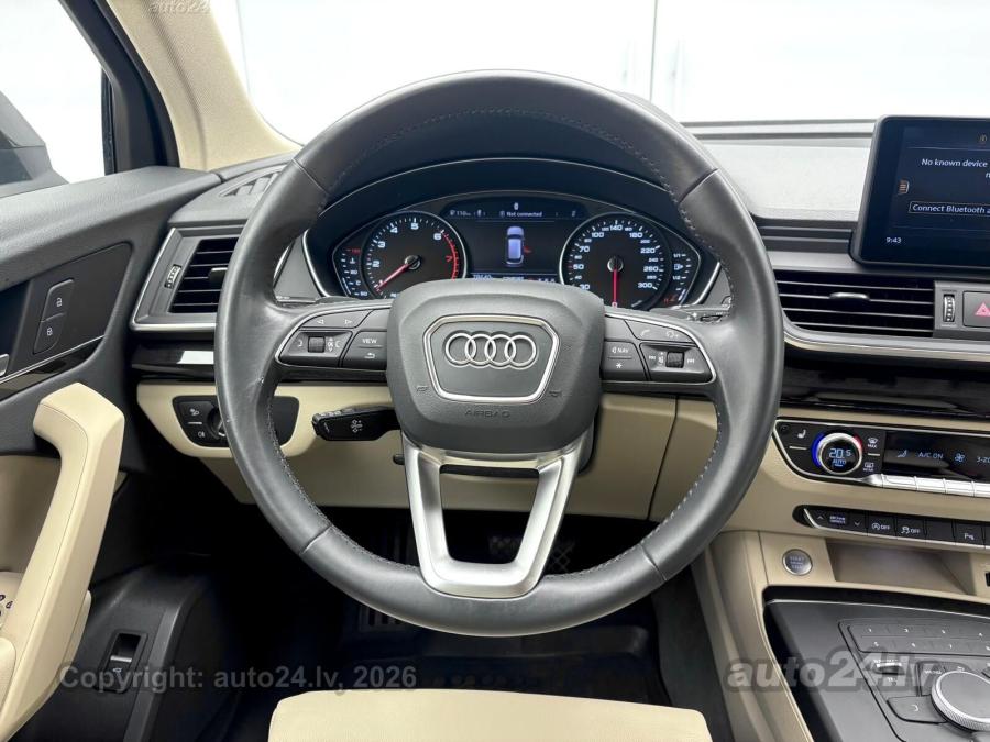 Brown Audi Q5 2018 in Tartu, with an engine capacity of 2.00 L and mileage of 79 thousand km for 32000 €, photo 14 on AUTOMOTO.COM.LV