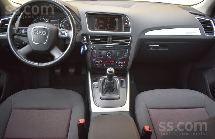 Audi Q5 2008 Talsi, ar dzinēja tilpumu 2.00 L un nobraukumu 200 tūkst. km par 9200 €, foto 5 vietnē AUTOMOTO.COM.LV