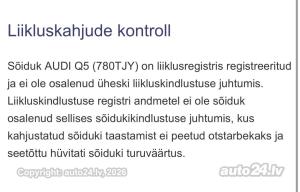 Ауди Ку 5 2009 в Тарту, объемом двигателя 3.00 л и пробегом 340 тыс. км за 8999 €, фото 19 на AUTOMOTO.COM.LV